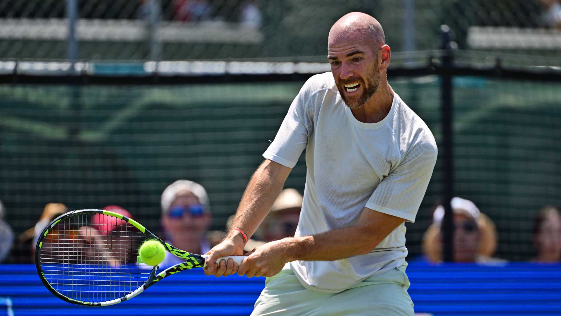 Adrian Mannarino Defeats Doubles Partner Jordan Thompson's In Newport ...