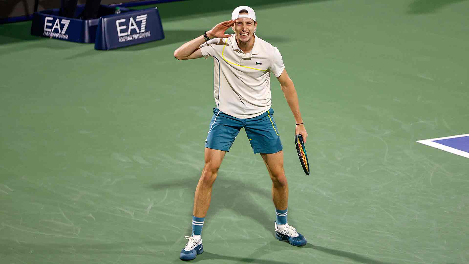 Ugo Humbert sorprende a Medvedev para avanzar a la final en Dubái | ATP ...