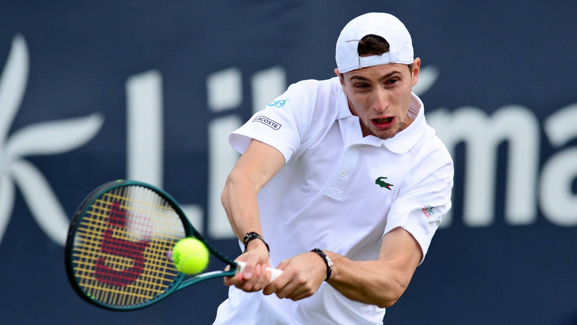 Ugo Humbert defeats fellow Frenchman Arthur Fils in 's-Hertogenbosch ...