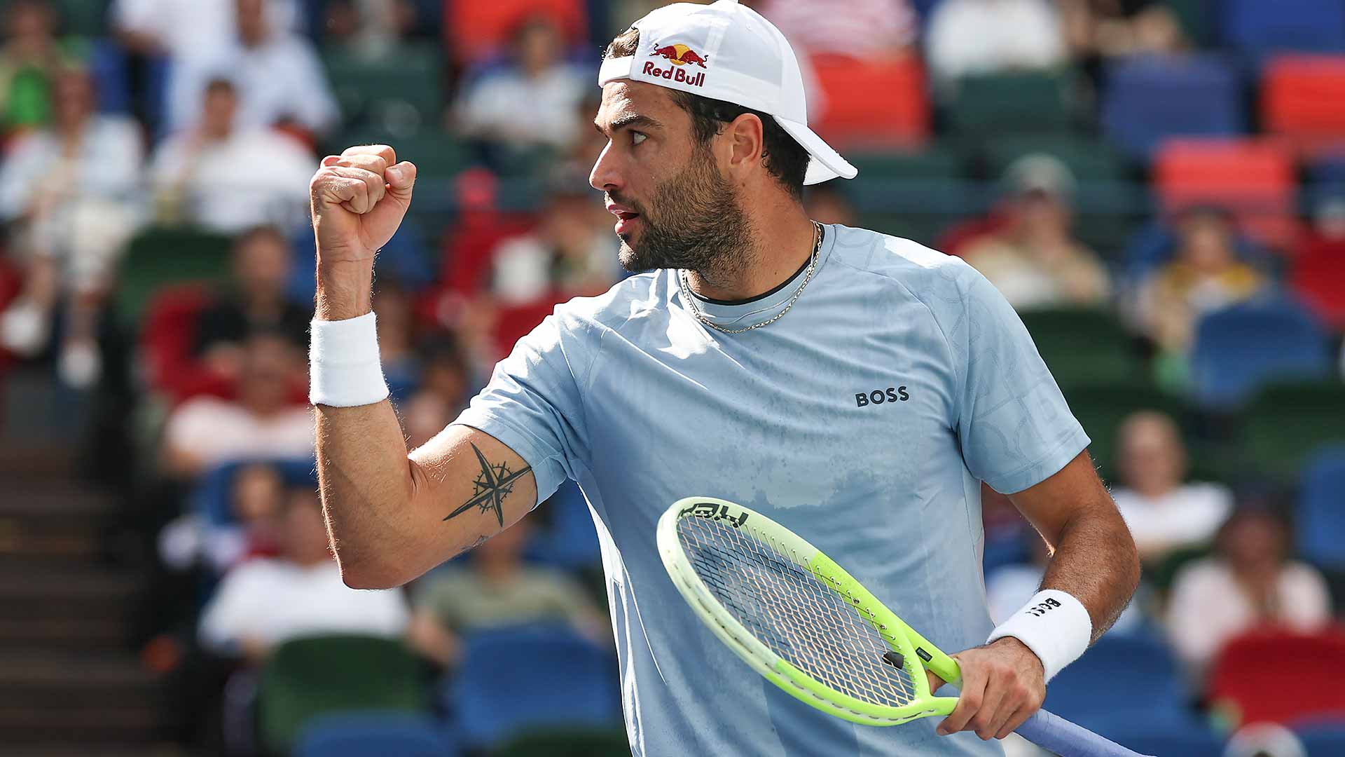 Matteo Berrettini's body holds up in Shanghai win, Stan Wawrinka ...