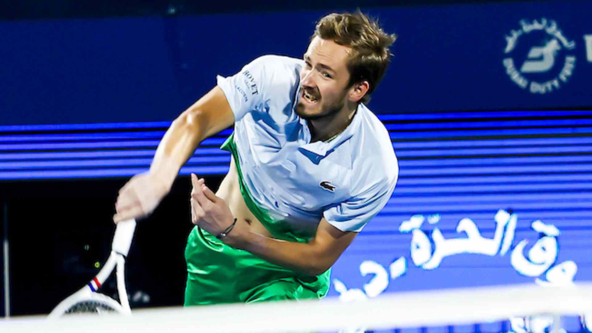 Daniil Medvedev masters Giovanni Mpetshi Perricard in Dubai | ATP Tour | Tennis