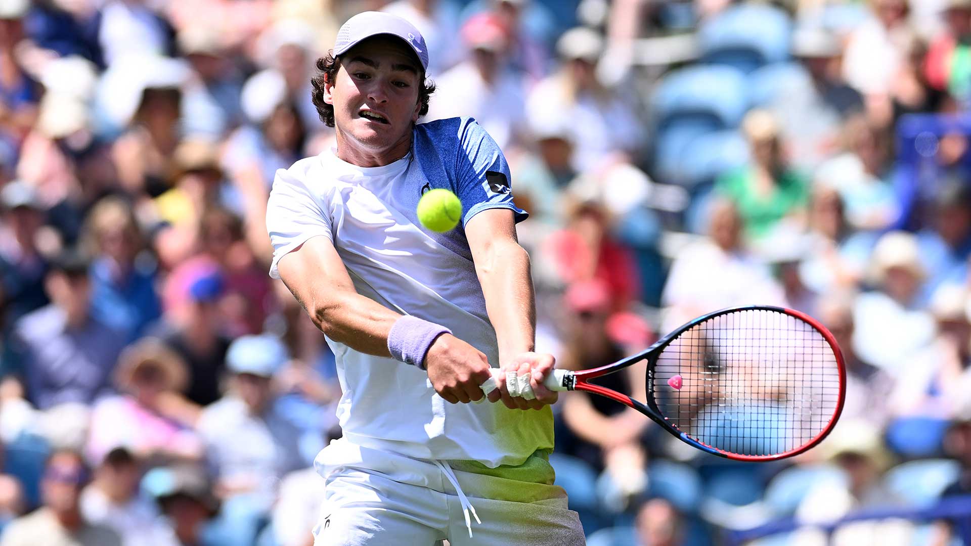 Joao Fonseca gana su primer partido en césped y se medirá con Fritz en ...
