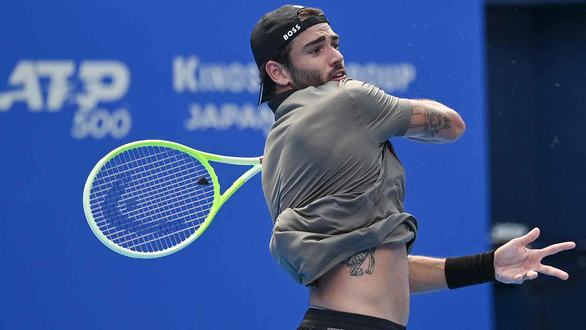 Matteo Berrettini resurge en Tokio a costa de Munar | ATP Tour | Tennis
